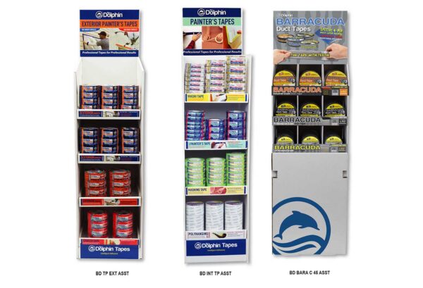 Tape Floor Displays | Blue Dolphin