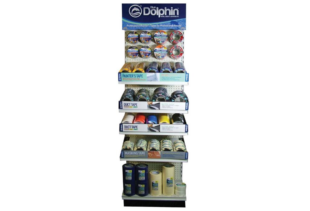 Tape Floor Displays | Blue Dolphin